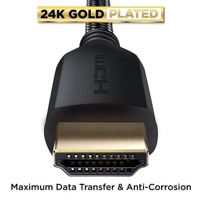 Audio Video HMDI Cable with Custom Length 4K 8K and Gold Plated Connectors