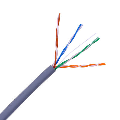Drain Wire 1/0.5bc PVC Cover Material Cat5e 4 Pair Lan Cable for Speed ...