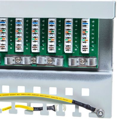 OEM Welcome 1U 8 Ports Cat.6A Cat.6 Cat5e Wall Mount Patch Panel for ...